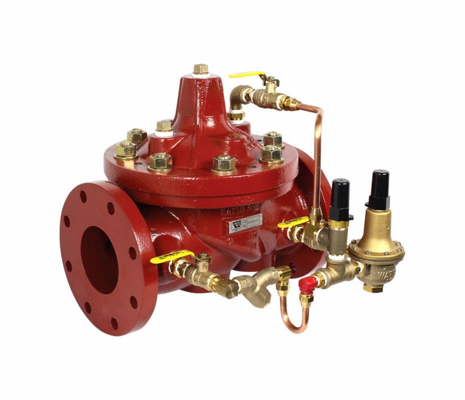 WATTS Válvula de Control Reductora-Presión,6" - 6AKW7 | M115-6 FL ...