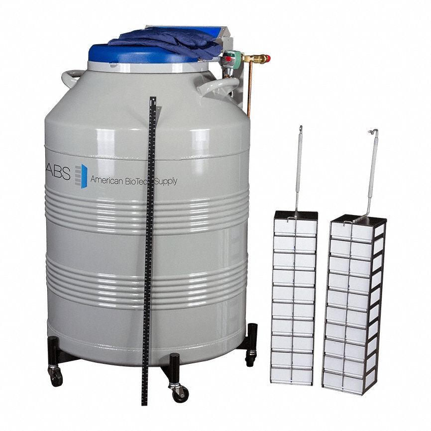 AMERICAN BIOTECH SUPPLY, 165 L Capacity, 26 7/8 in Overall Dia ...