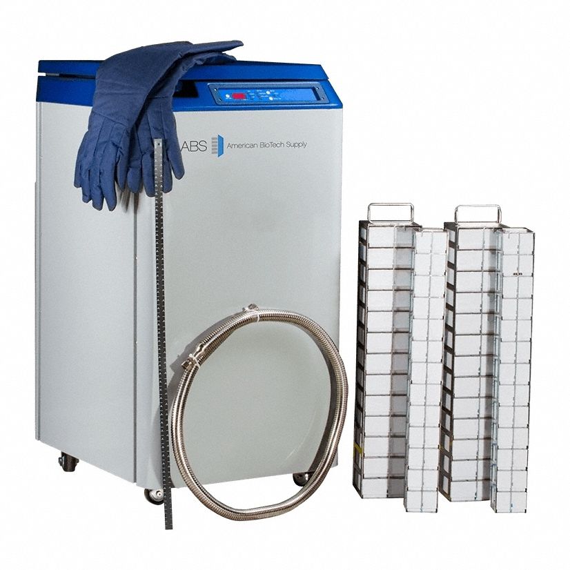 AMERICAN BIOTECH SUPPLY, 165 L Capacity, 11 1/2 in Overall Dia ...