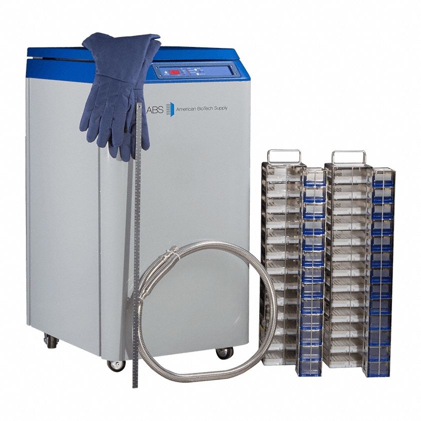 AMERICAN BIOTECH SUPPLY, 165 L Capacity, 11 1/2 in Overall Dia ...