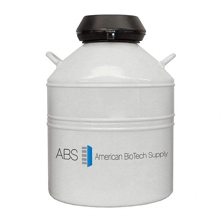 AMERICAN BIOTECH SUPPLY, 33.4 L Capacity, 18 1/4 in Overall Dia ...