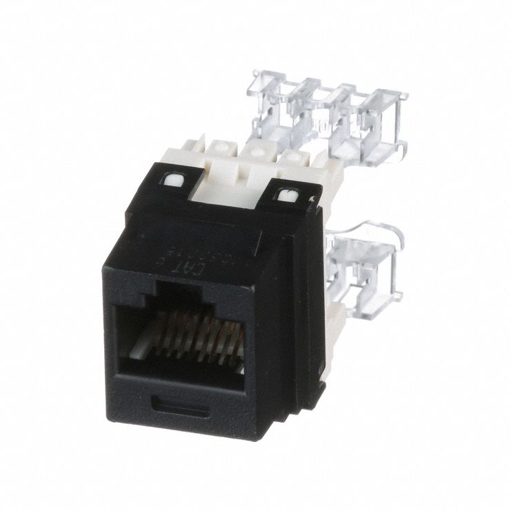 PANDUIT, Punch-Down, 1 Ports, Jack Module - 880FR8|NK688MBL - Grainger