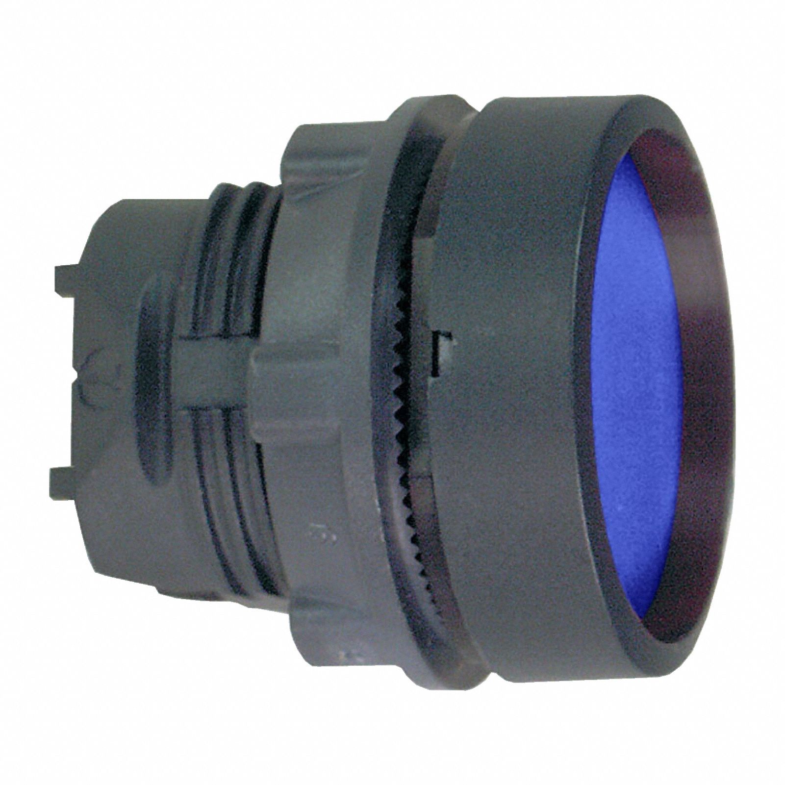 SCHNEIDER ELECTRIC, Blue, 22 mm Mounting Size, Flush Push Button - 6HV05|ZB5AH06 - Grainger