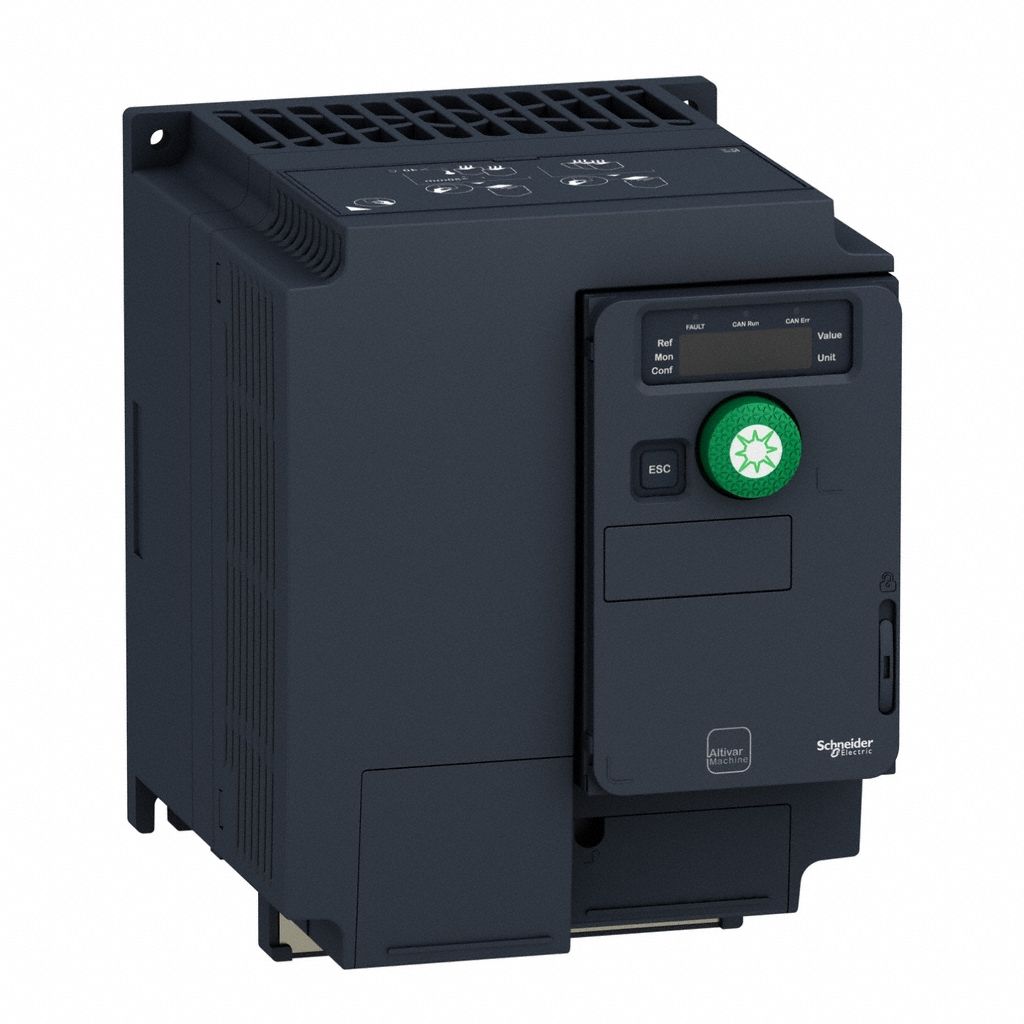 SCHNEIDER, 380 to 500V, 5 hp Max Output Power, Variable Speed Drive - 894MR0|ATV320U40N4C412 ...