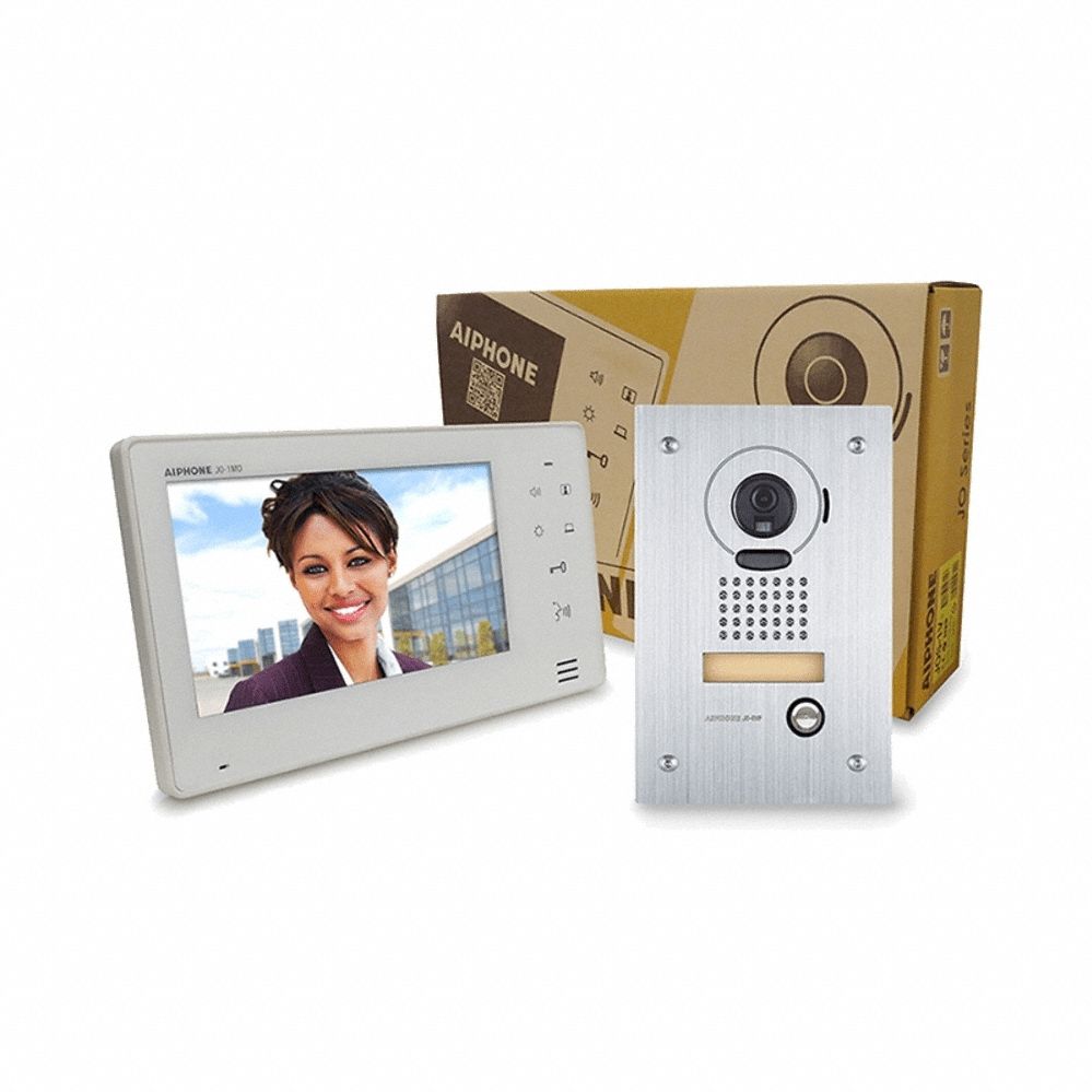 AIPHONE, 24V AC/DC, JO Series, Video Intercom Kit - 36TP96|JOS-1F - Grainger