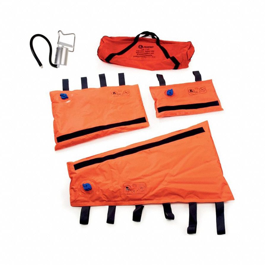 FERNO, Arm/Leg, 53 9/16 in Overall Lg, Vacuum Splint Kit - 46P347|AS ...