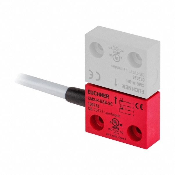 EUCHNER, CMS Series, 1NO/1NC, Magnetically Actuated Safety Interlock ...