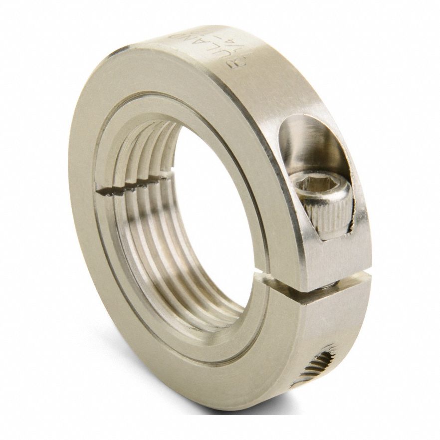 RULAND MANUFACTURING, 1-Piece, Inch, Acme Threaded Shaft Collar ...