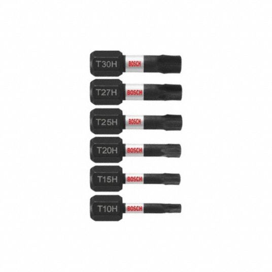 BOSCH, Driver Bit Set - 846C21|ITTHV106 - Grainger