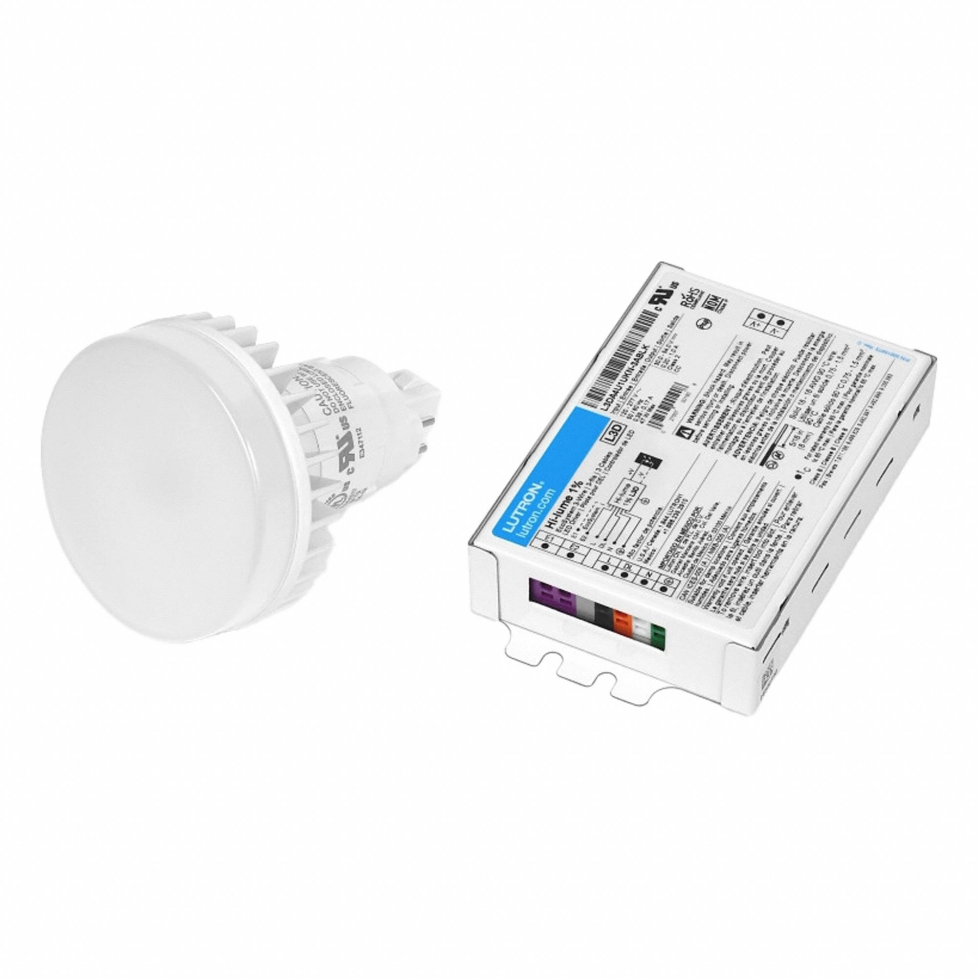 LUTRON, Hi-Lume 3-Wire, CFL, LED Kit - 834DF4|3LDRCF-1C35-1 - Grainger