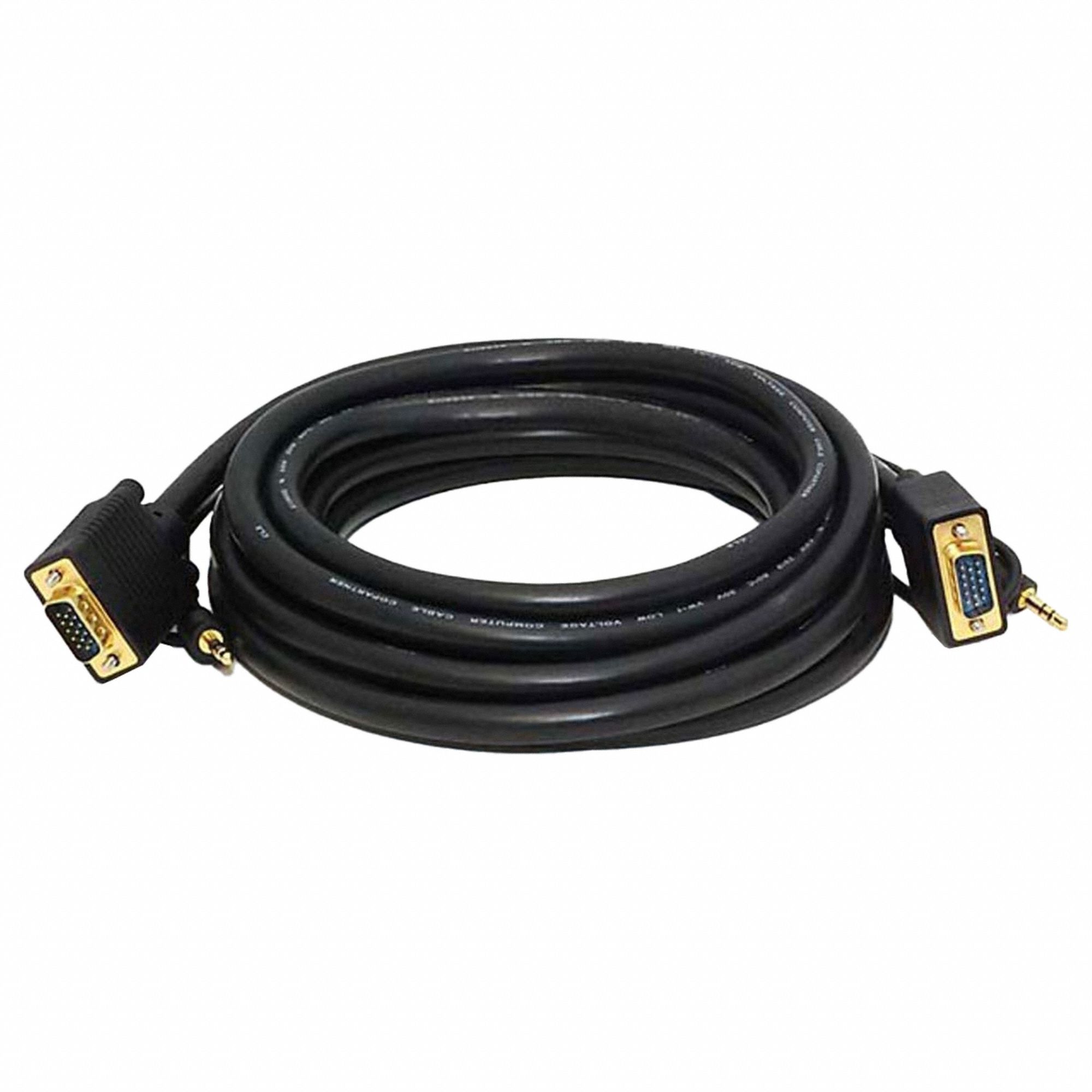 MONOPRICE, 15 ft Cable Lg, Shielded, Computer Video Cable - 5RGE7|3339 ...