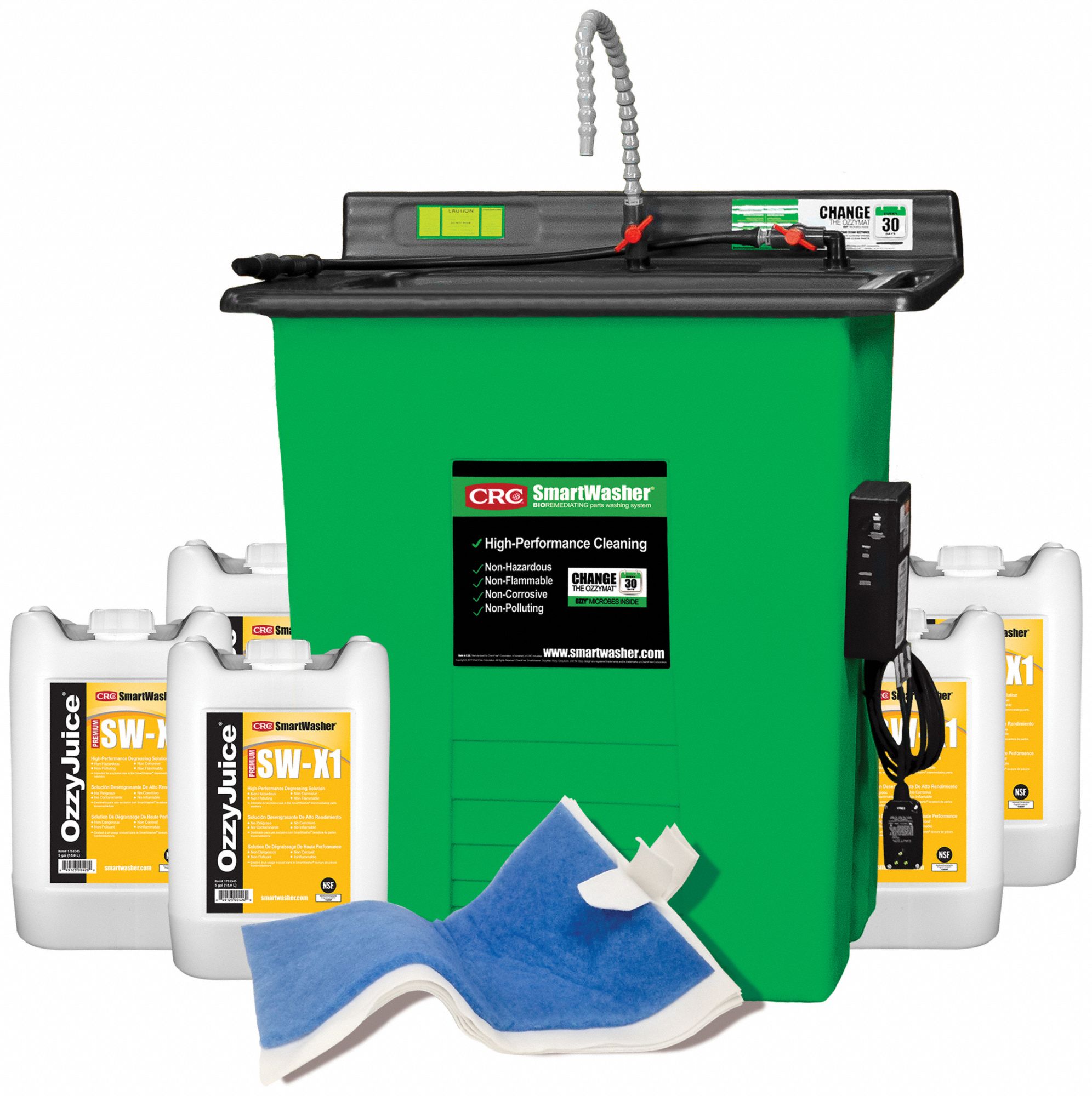 SMARTWASHER, For Water-Based (Microbial) Solution Base Type, Plastic ...