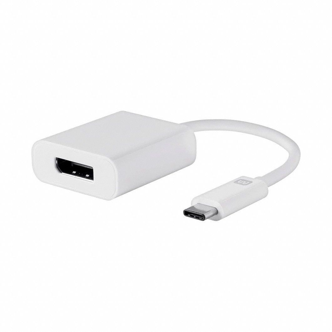 MONOPRICE, USB‑C to DisplayPort, White, Computer Cable Adapter/Splitter ...
