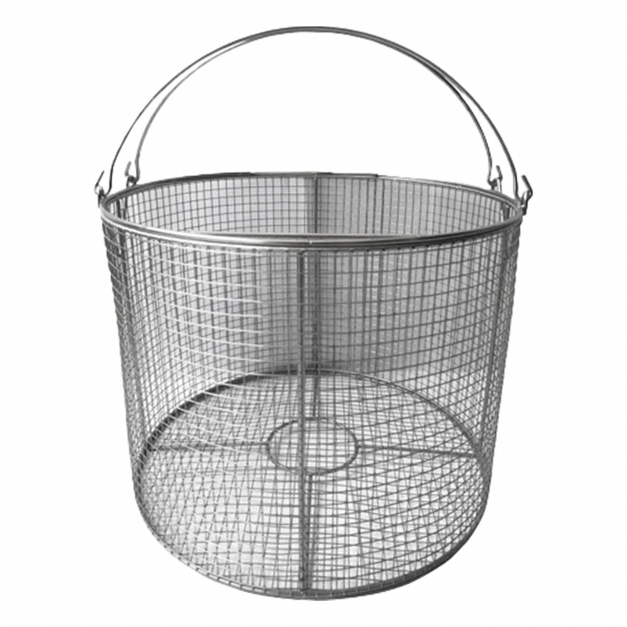 TUTTNAUER, 7 1/2 in Overall Wd, 14 1/4 in Overall Dp, Basket - 826D29 ...