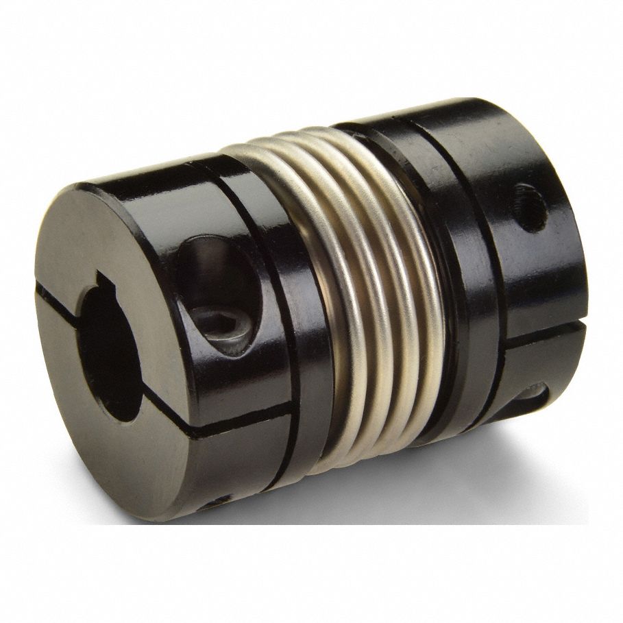 RULAND MANUFACTURING, 1 3/4 in Bore Dia 1, 1 3/4 in Bore Dia 2, Bellows ...