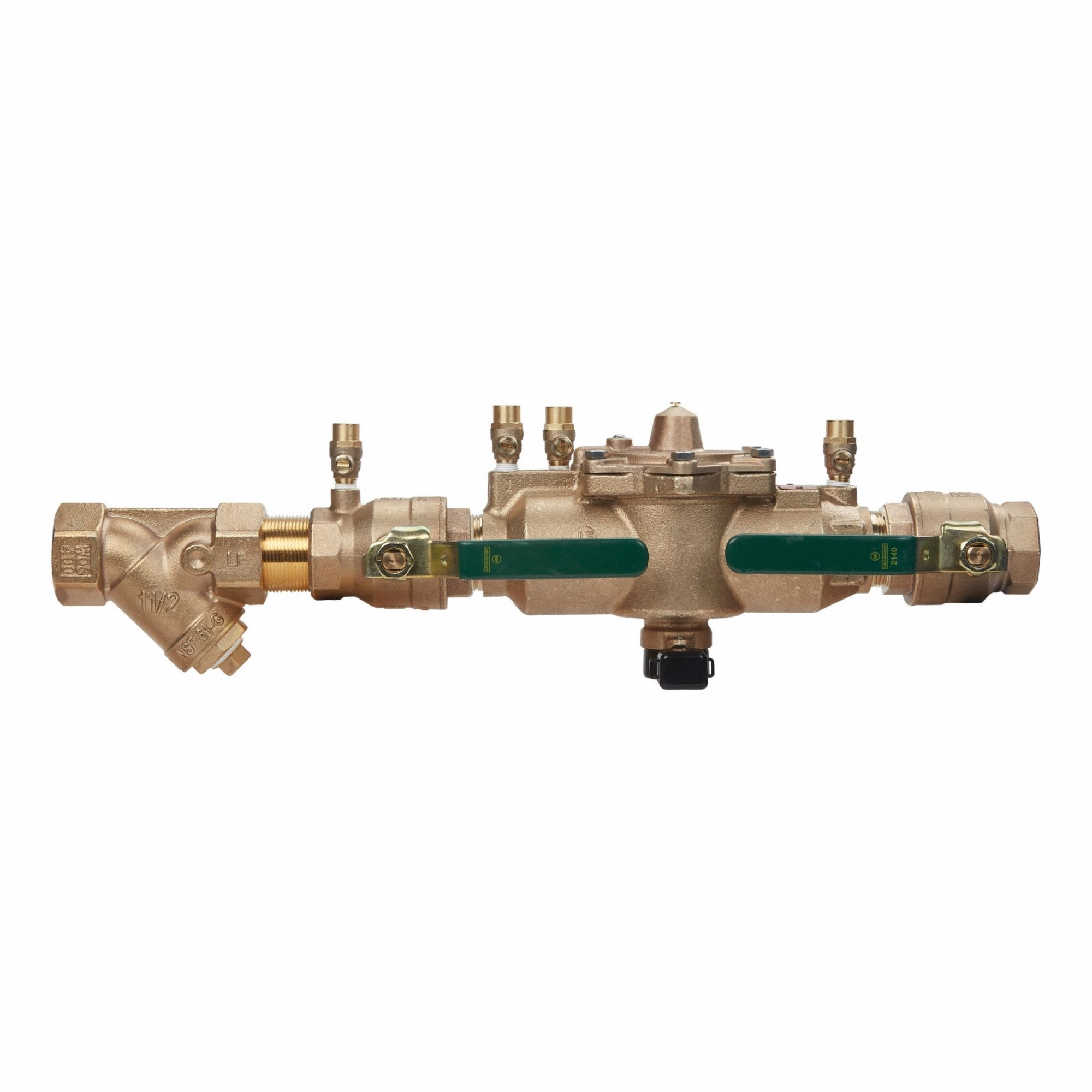 WATTS, LF009, With Strainer, Backflow Preventer - 793HL7|1 1/2 LF009M2 ...