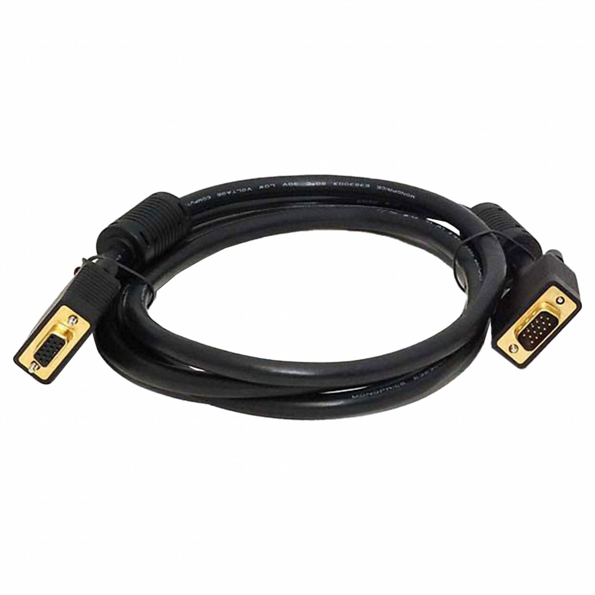 MONOPRICE, VGA Female to VGA Male Connection, 6 ft Cable Lg, Computer ...