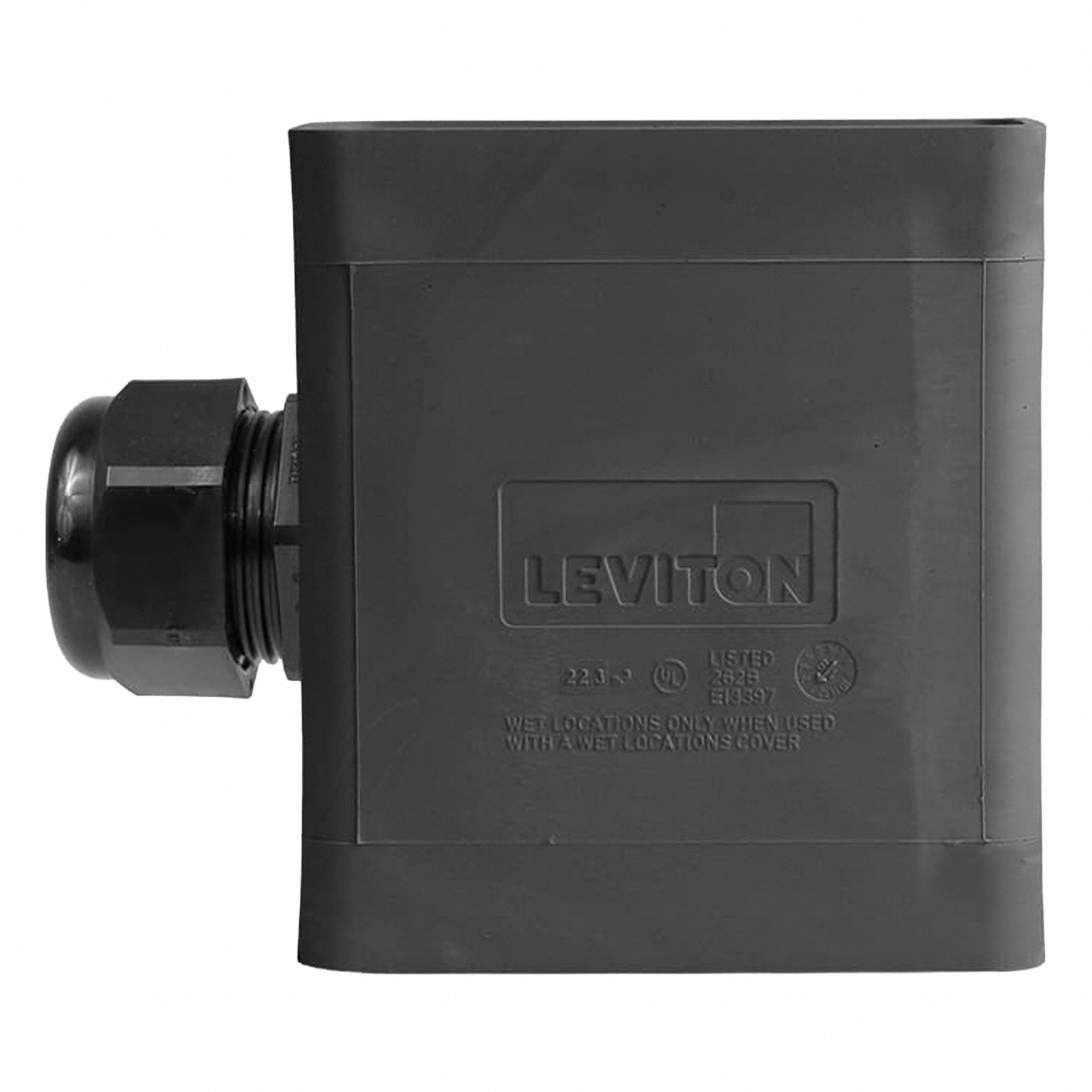 LEVITON, Portable Outlet Box, 1 Gangs, Portable Outlet Box - 879JP3 ...