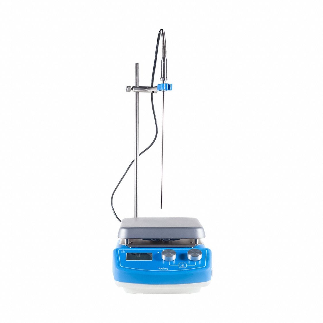 BEING SCIENTIFIC, 1 Positions, 7 1/8 in Plate Wd, Hot Plate Stirrer ...