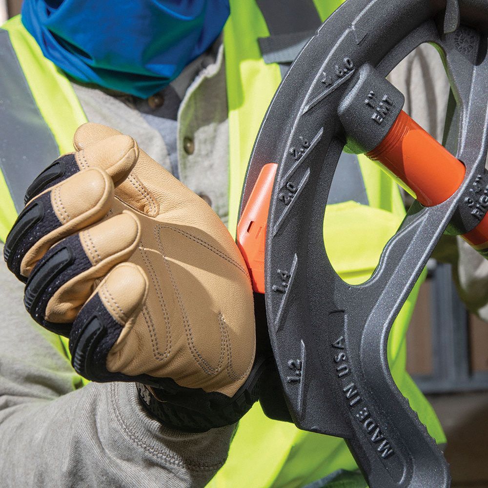 KLEIN TOOLS Conduit Bender: 3/4 in EMT Size, 1/2 in Rigid/IMC Size, 5 ...