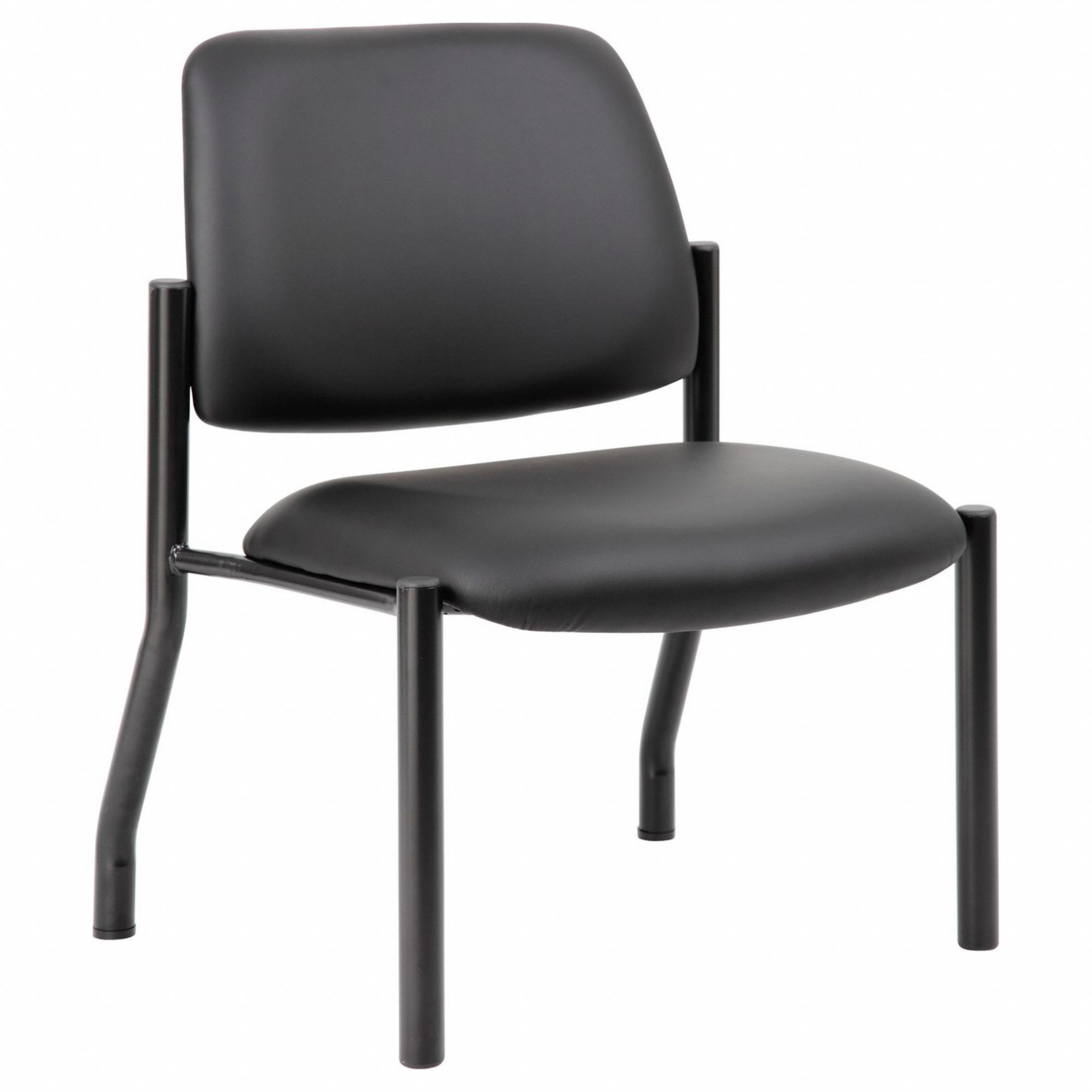 BOSS, Black, Black, Frame Chair - 802RE5|B9595AM-BK-400 - Grainger