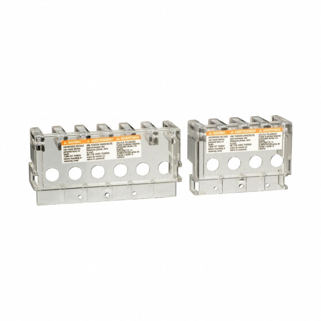 SCHNEIDER ELECTRIC, For Control Transmer Type, (2) Finger-Safe Covers ...