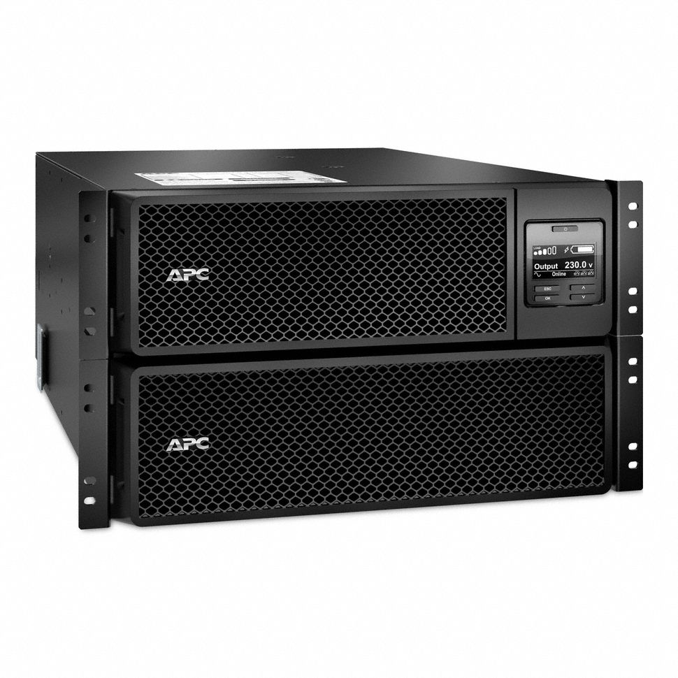 APC BY SCHNEIDER ELECTRIC, Single Phase, 8 kVA Power Rating, UPS System ...