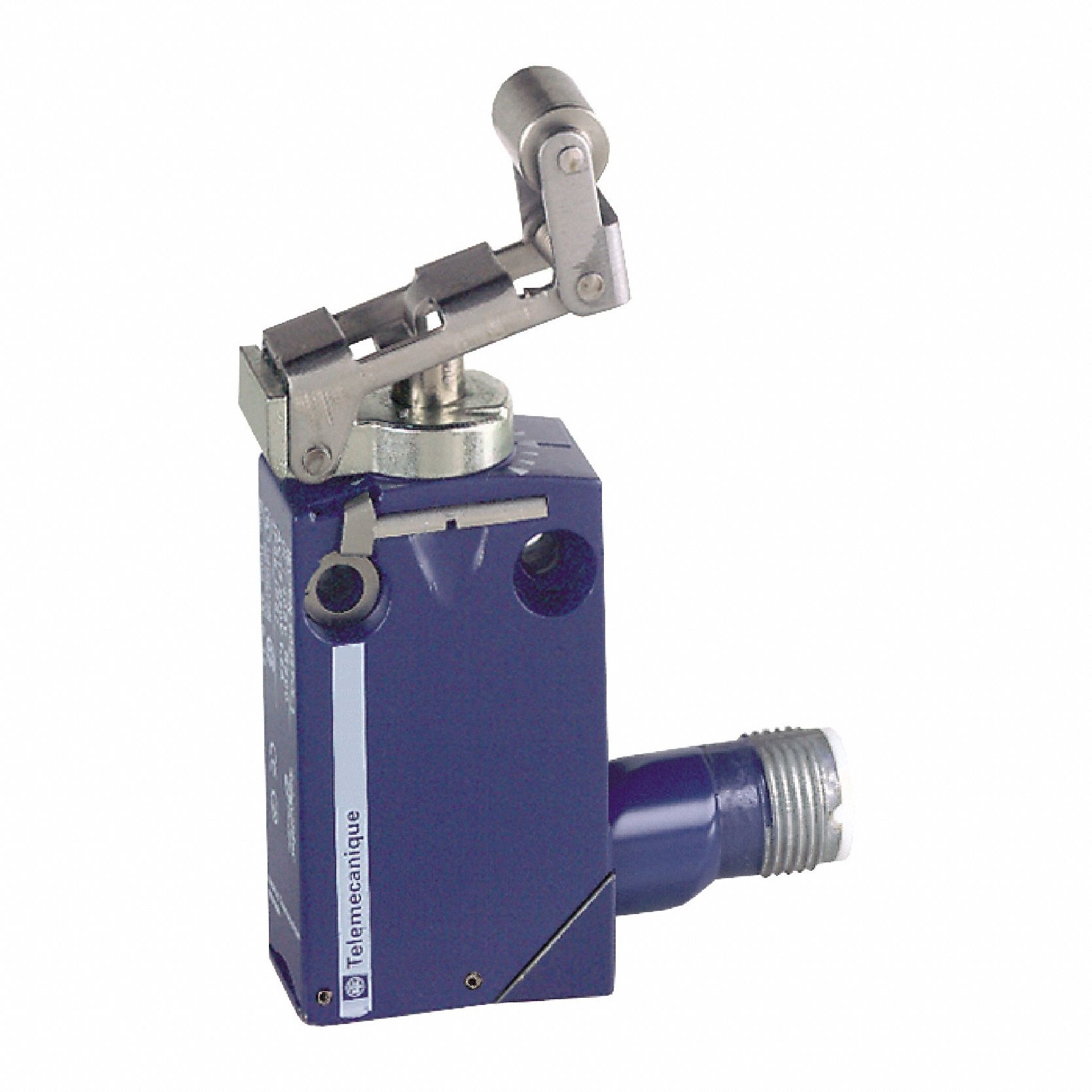 TELEMECANIQUE SENSORS, Roller Plunger, Non-Metallic, Plug-In Limit Switch - 5WJJ1|XCMD2124M12 ...