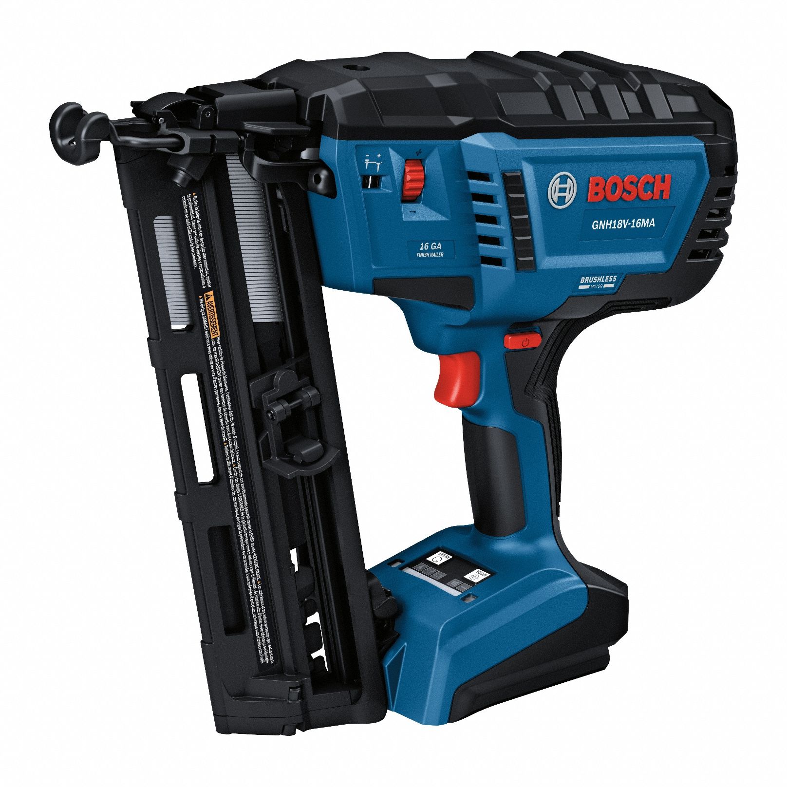 BOSCH, Finish, Bump, Nail Gun - 877H84|GNH18V-16MAN - Grainger