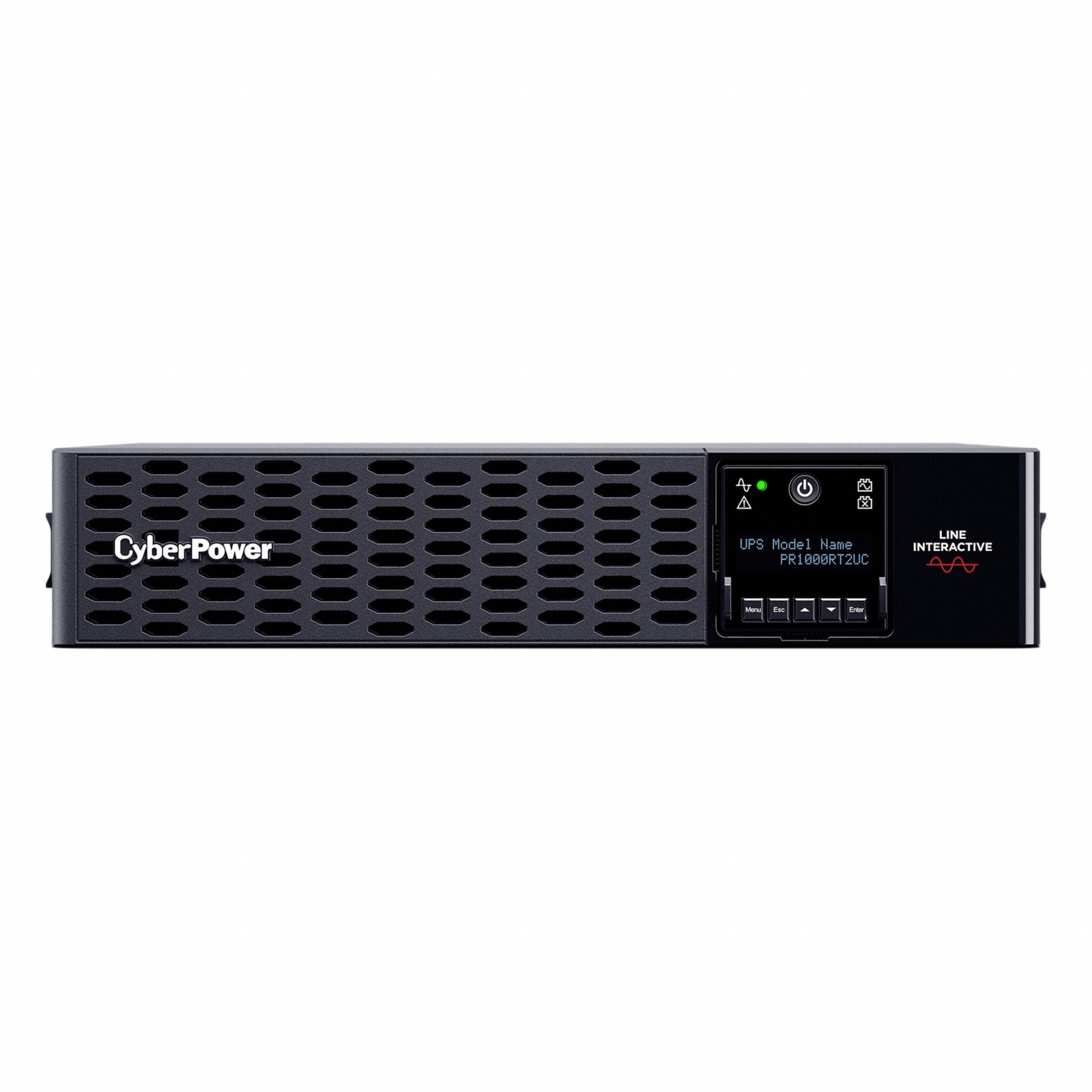 CYBER POWER, Single Phase, 1,000 VA Power Rating, UPS System - 832UR8 ...