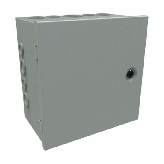 HAMMOND, Steel, 10 in x 10 in x 6 in, Junction Box - 902Y74|CHKO10106 ...