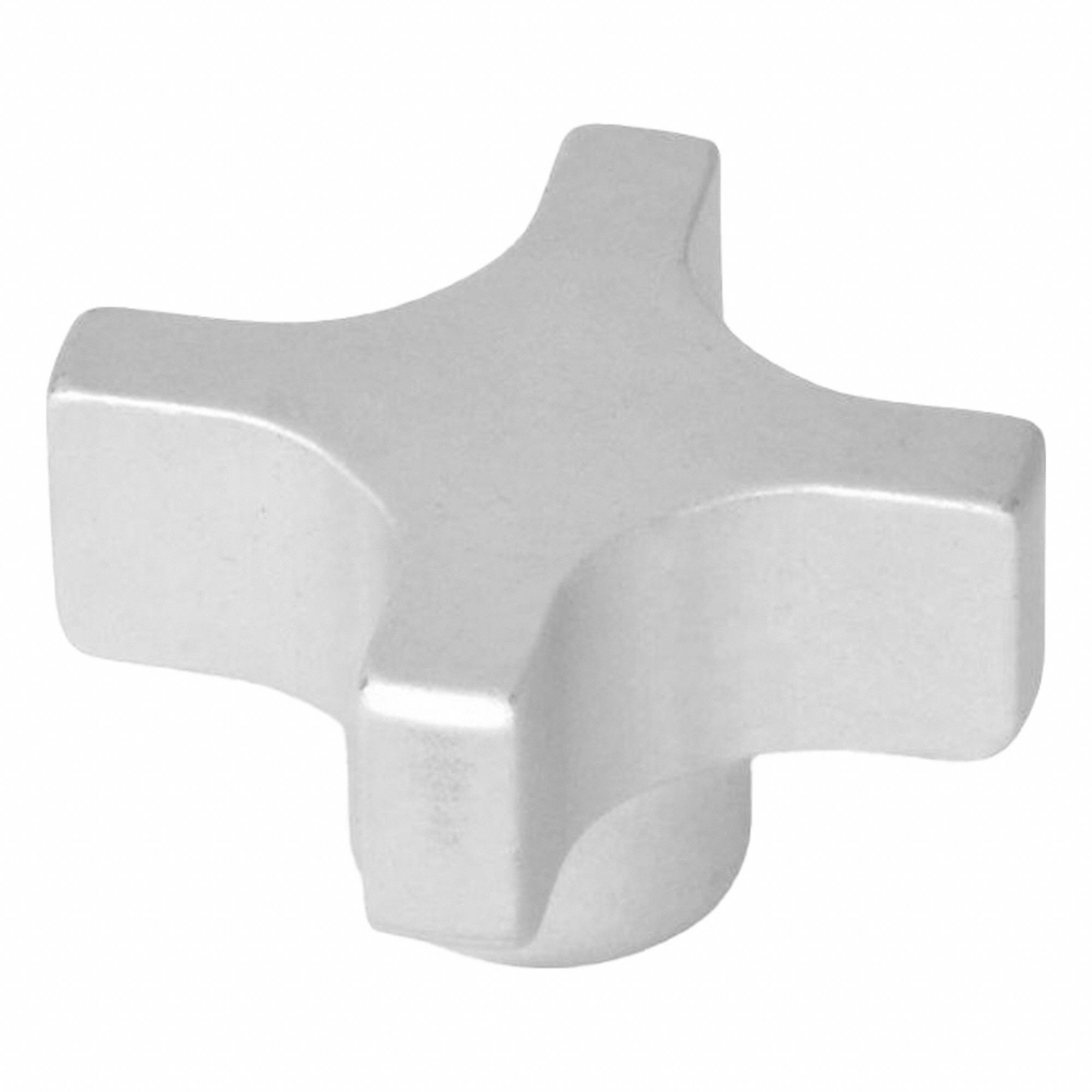 JW WINCO, 4 Point, Aluminum, Hand Knob; 4-Prong Knobs - 822W47|CKS-3.00 ...