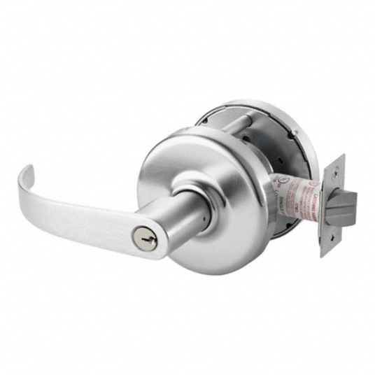 CORBIN, Classroom Lever Locksets, Chrome, Door Lockset - 821VP8|CLX3381 ...