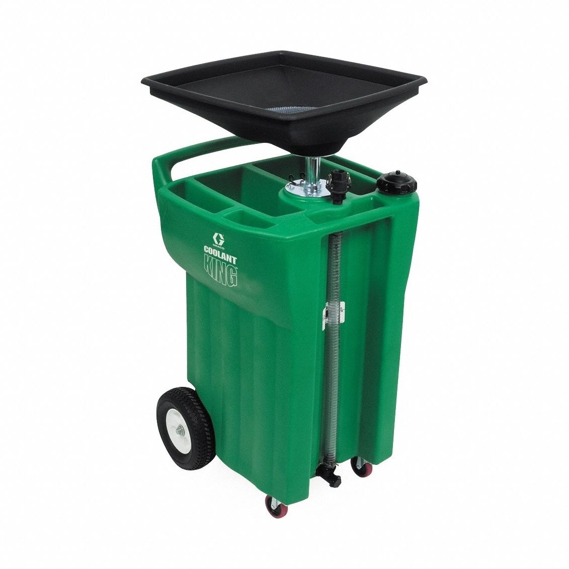25 gal Capacity, 69 in Overall Ht, Antifreeze Fluid Handler - 877HV9 ...