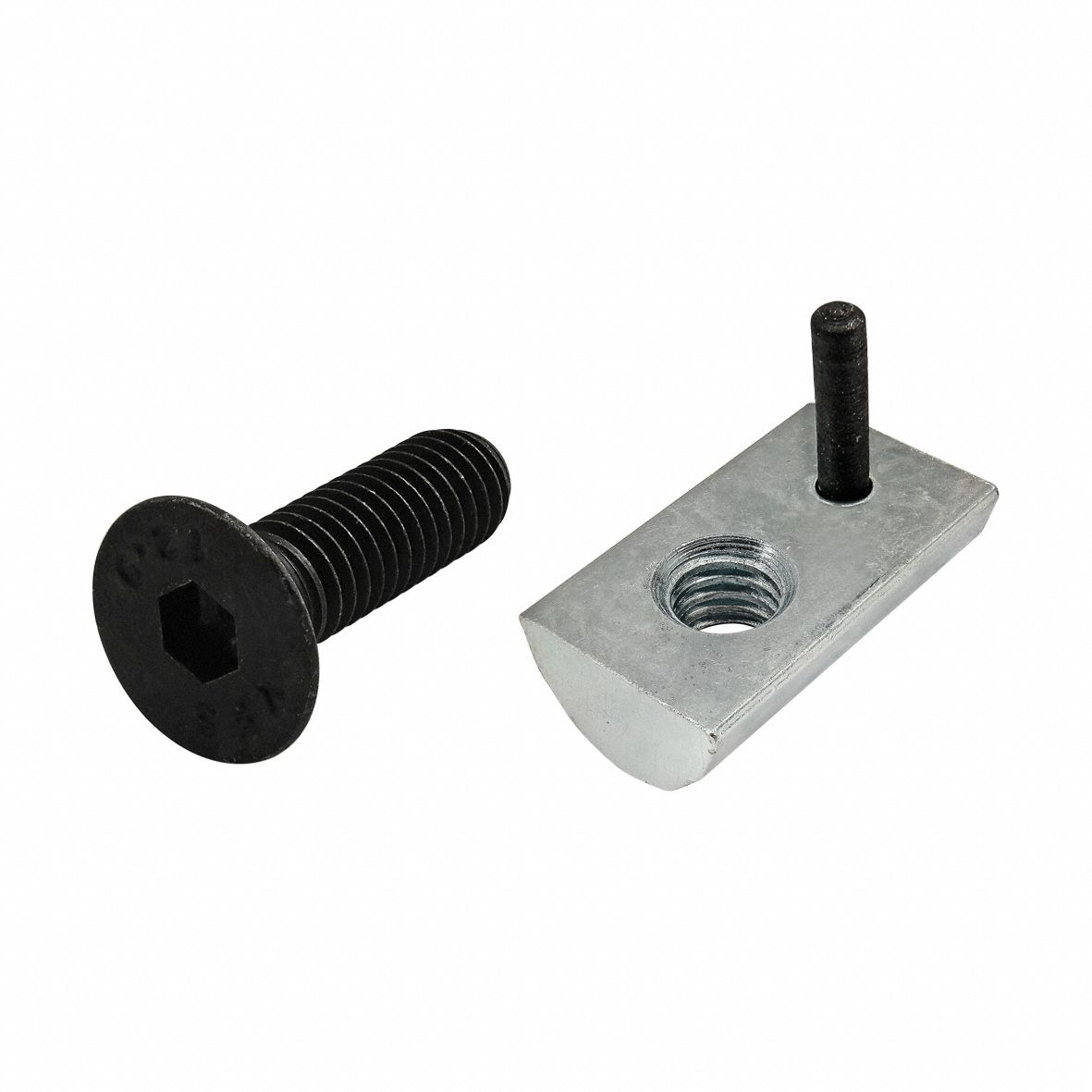 M6 Size, 20 mm Thread Lg, T-Slot Framing System Fastener - 906U34|75 ...