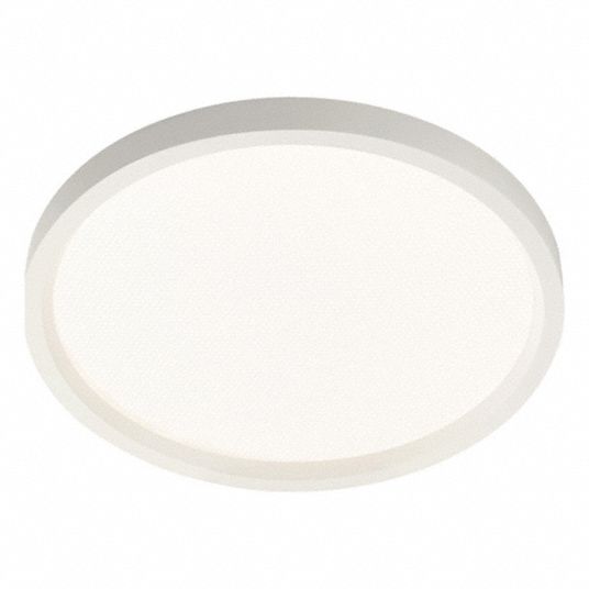 7 in Dia, White, Round Downlight - 210N15|S7R835K10WZ10U - Grainger
