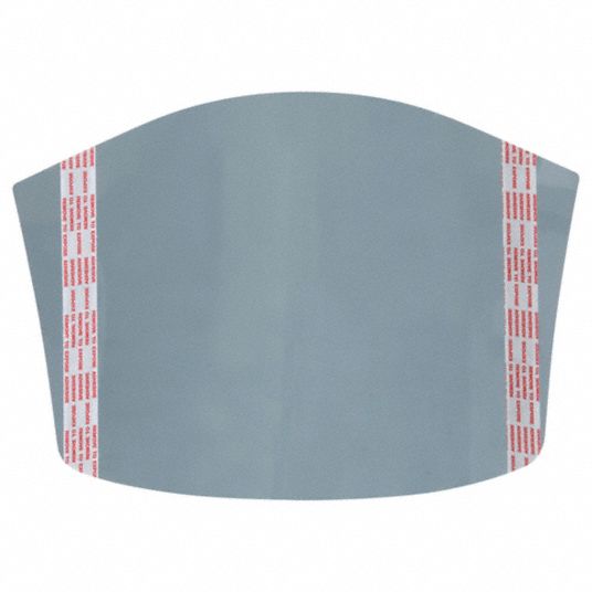 Headgear/Helmet/Premium Visor, Gray, Lens Covers - 812KL6|M-924 - Grainger
