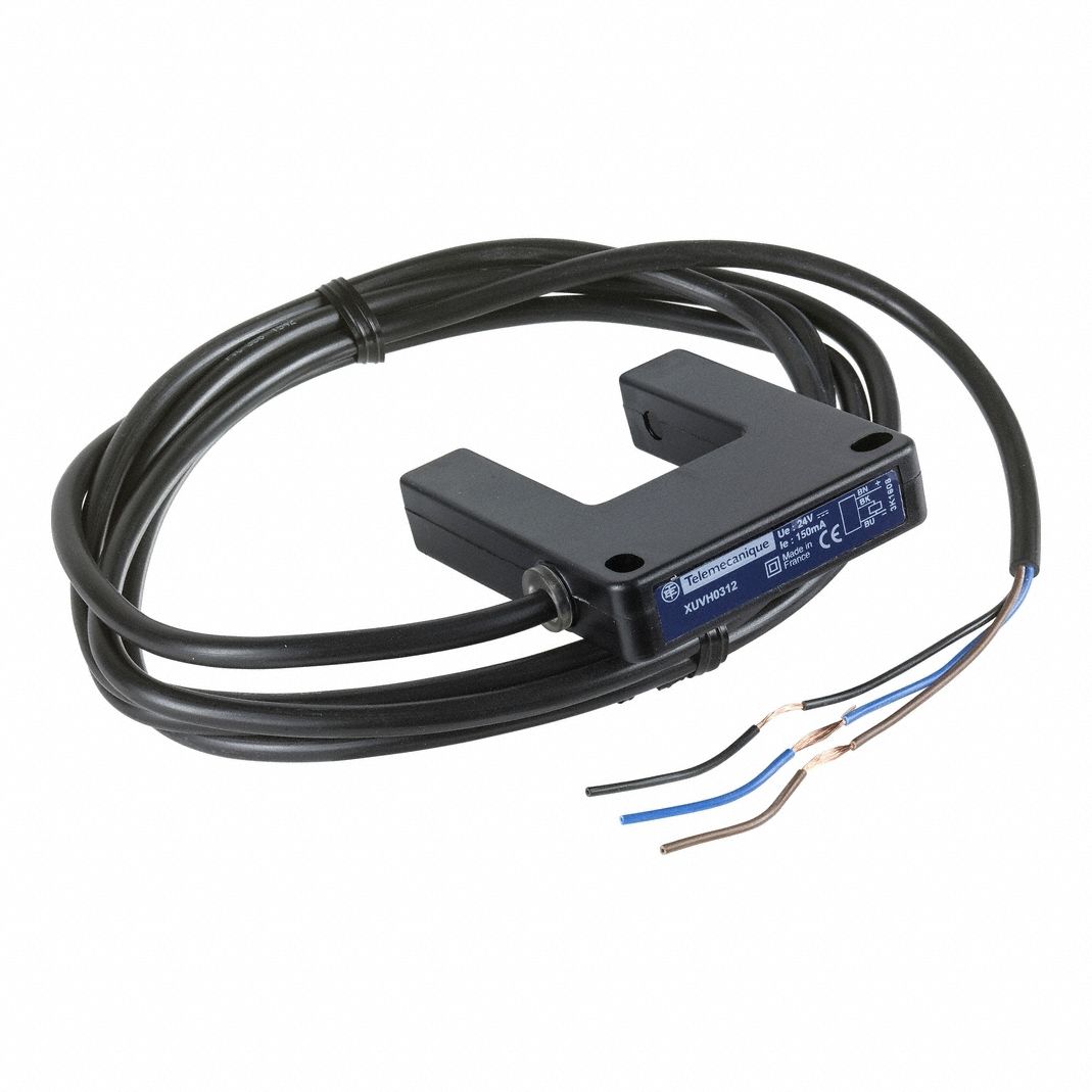 TELEMECANIQUE SENSORS, Non-Terminated Cable, 24V DC, Photoelectric ...