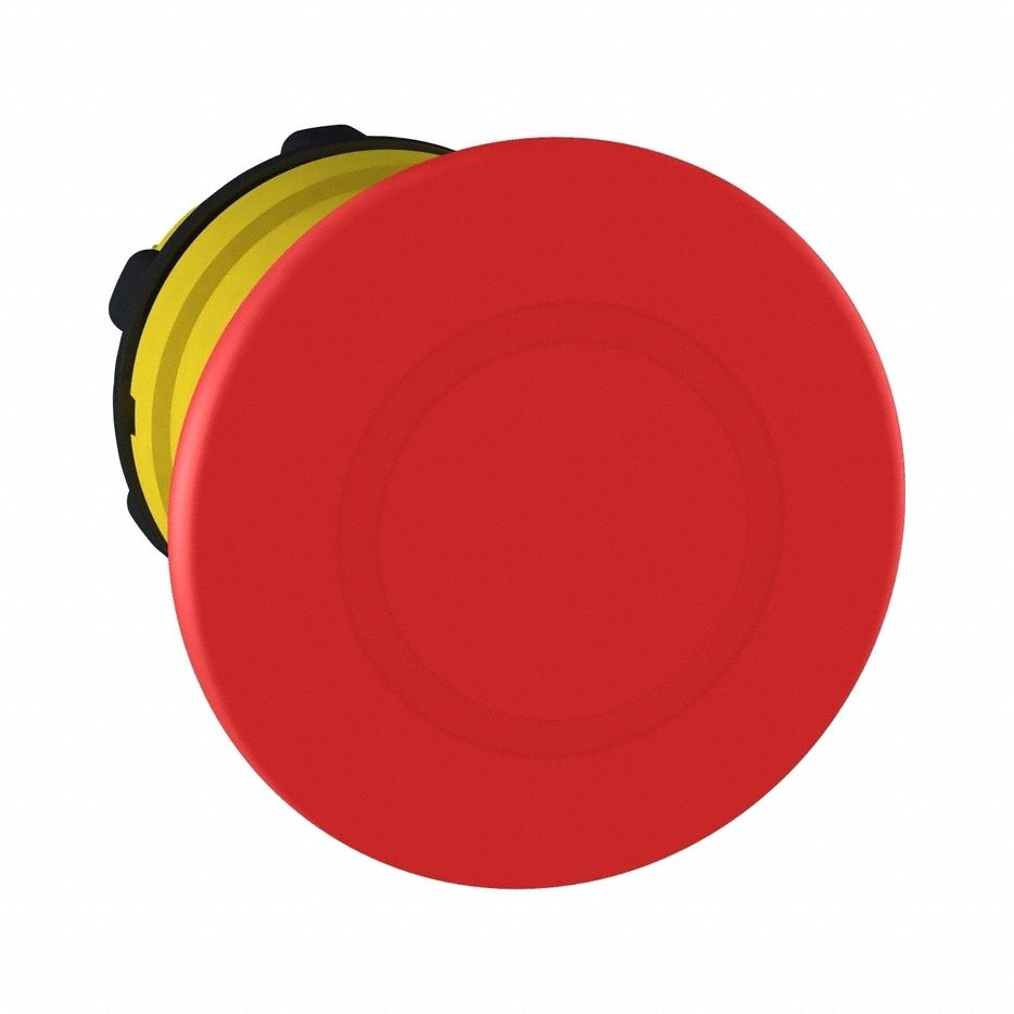 SCHNEIDER ELECTRIC, Red, 22 mm Mounting Size, Emergency Stop Push ...
