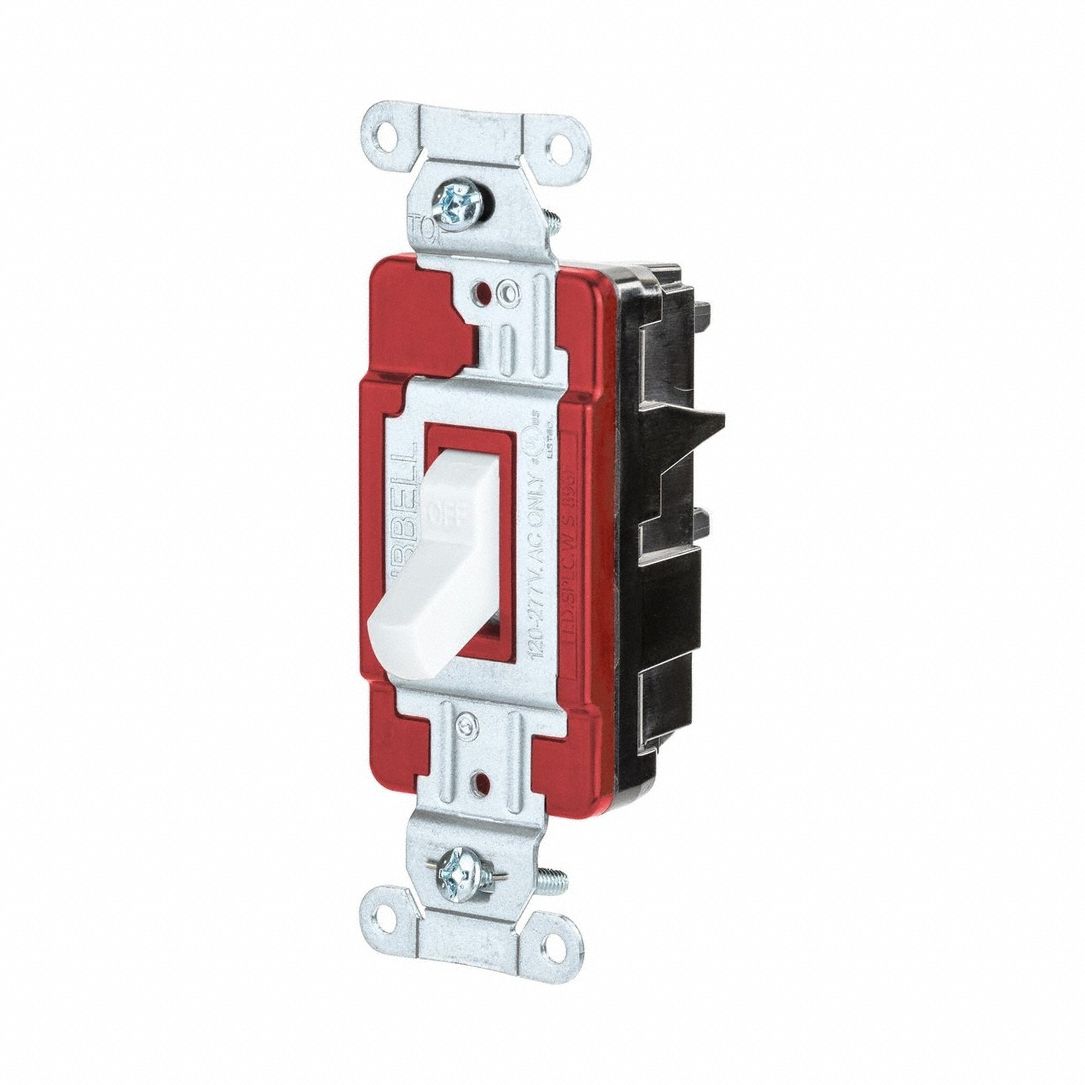 Toggle Switch Single Pole Wall Switch 902x77csb120stw Grainger 3084