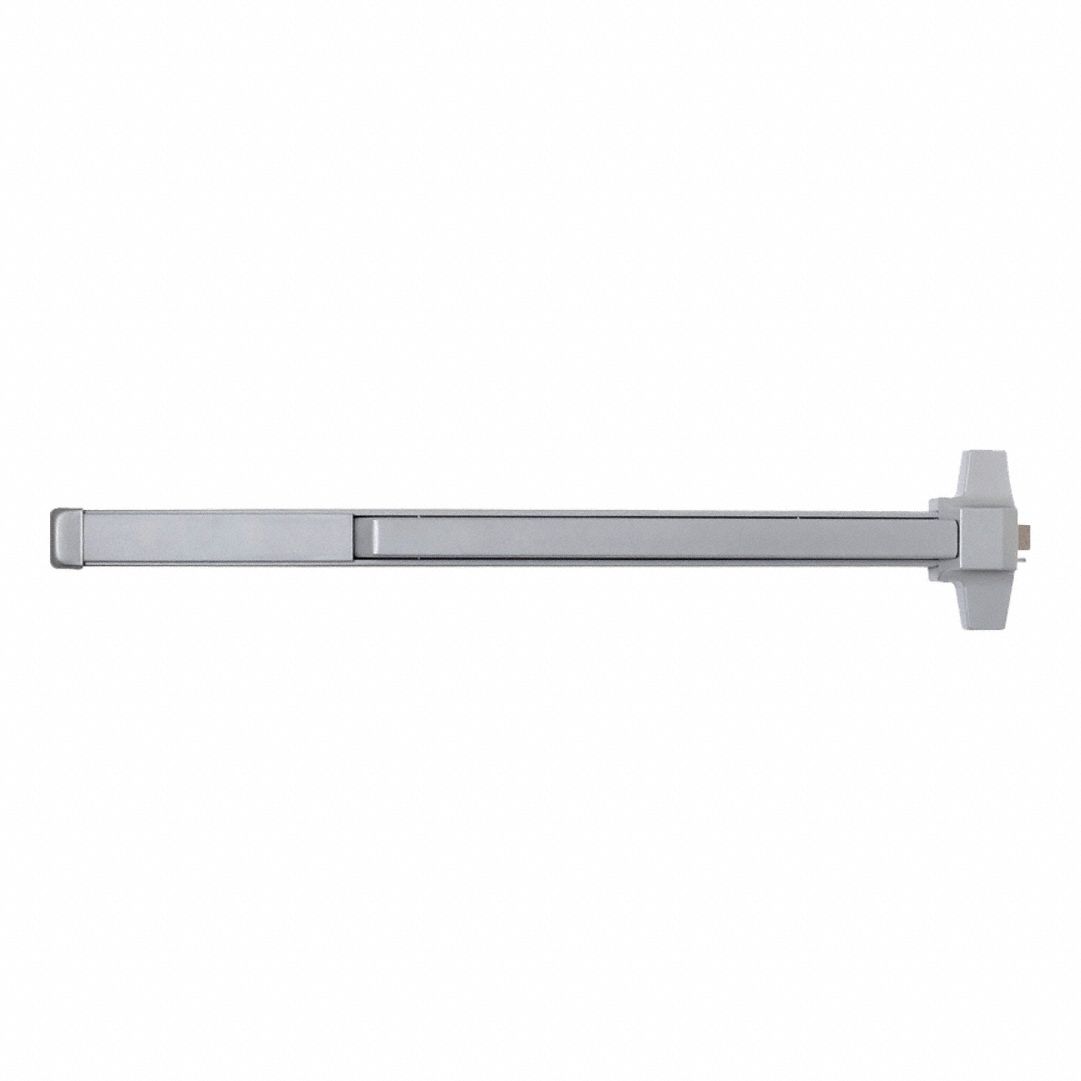 DEXTER, 36 in Max Door Wd, Aluminum, Exit Device - 808FL7|ED1500-R-F-EO ...