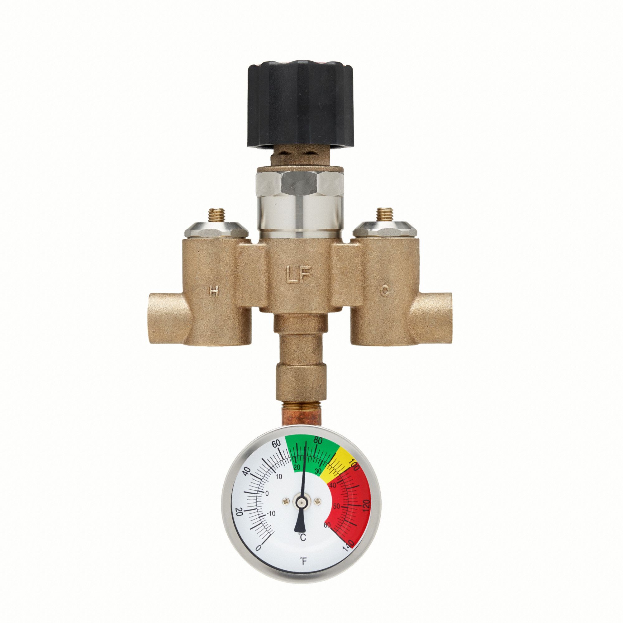 LEONARD VALVE, For Hot Water/Water Media, Thermostatic, Thermostatic ...
