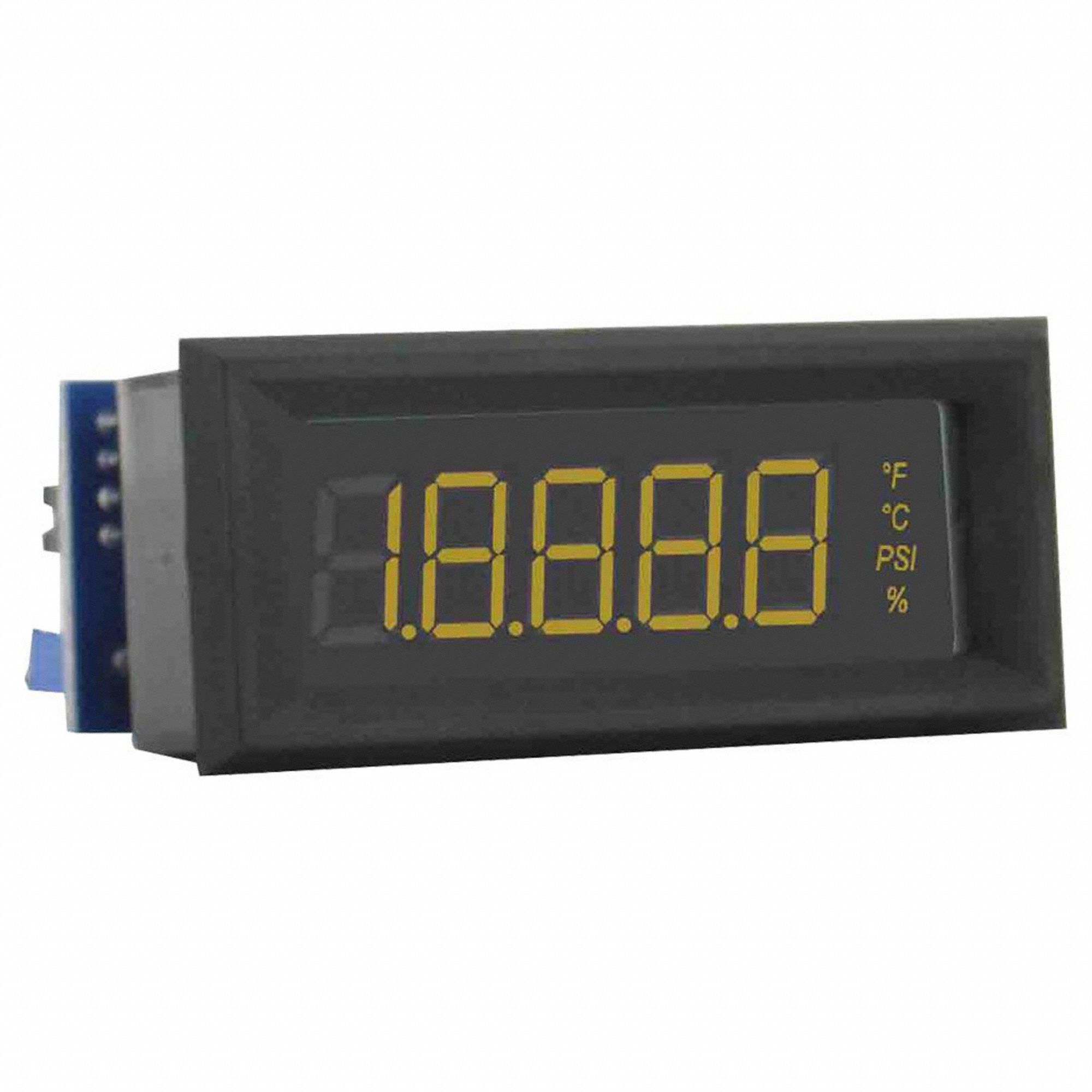 DWYER, LCD Digital Panel Meter, DC Current, Digital Panel Meter ...