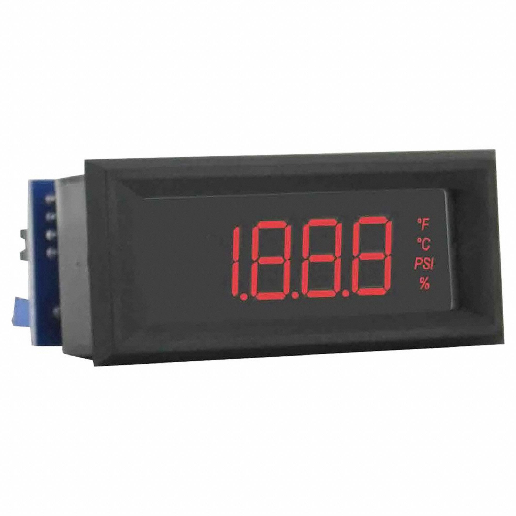 DWYER, LCD Digital Process Meter, DC Current, Digital Panel Meter ...