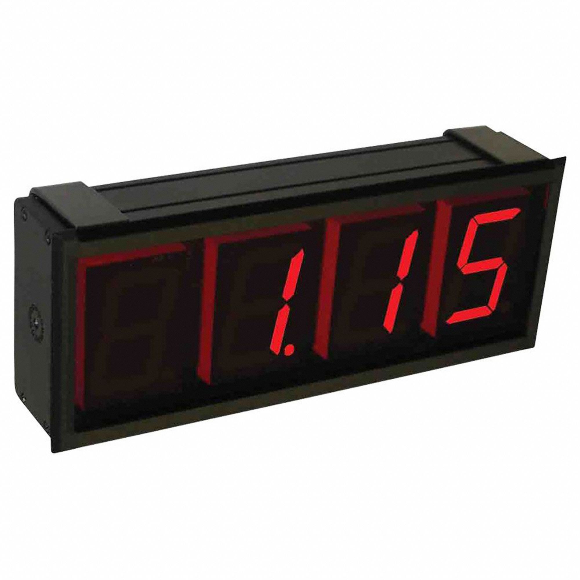 DWYER, Extra Large Digital Panel Meter, DC Current, Digital Panel Meter ...