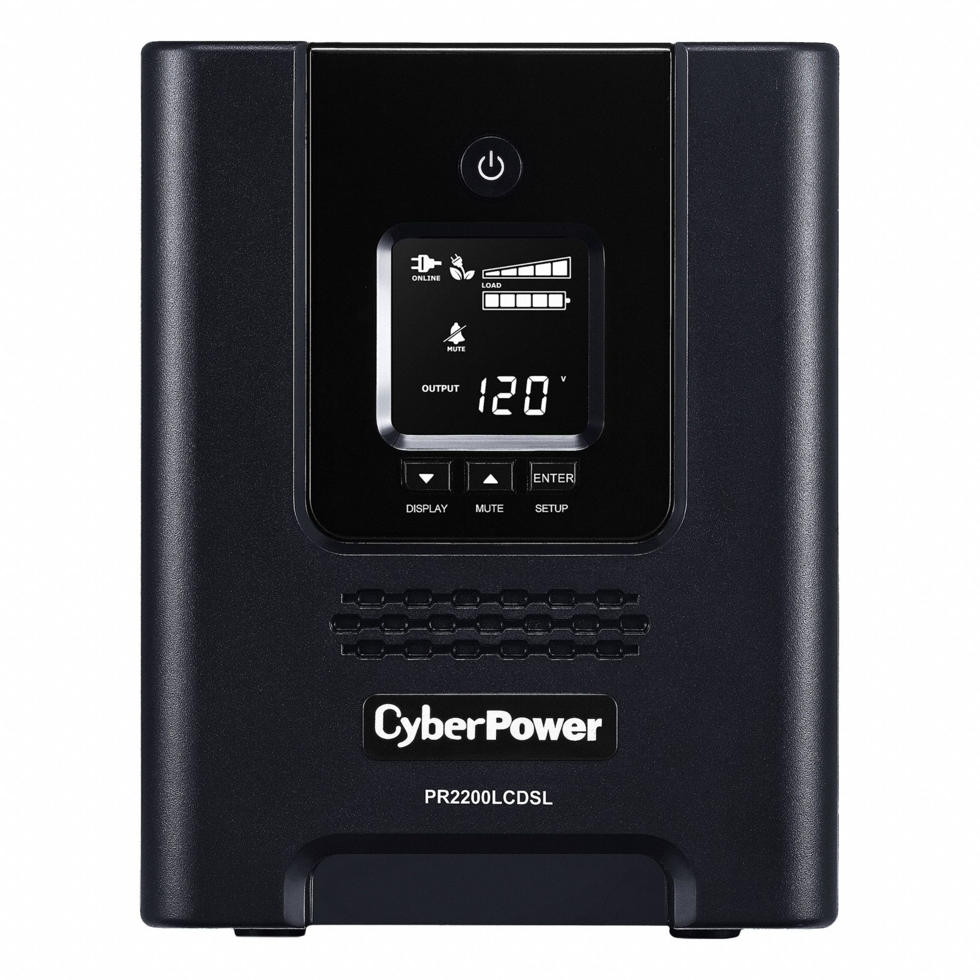 CYBER POWER, Single Phase, 2,070 VA Power Rating, UPS System - 832UW2 ...