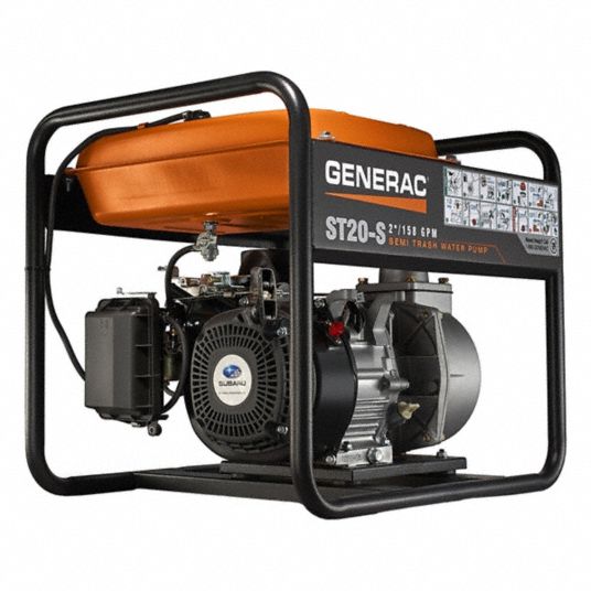 GENERAC, 2 in MNPT, 2 in MNPT, Engine Driven Pump - 855ZA5|ST20 - Grainger
