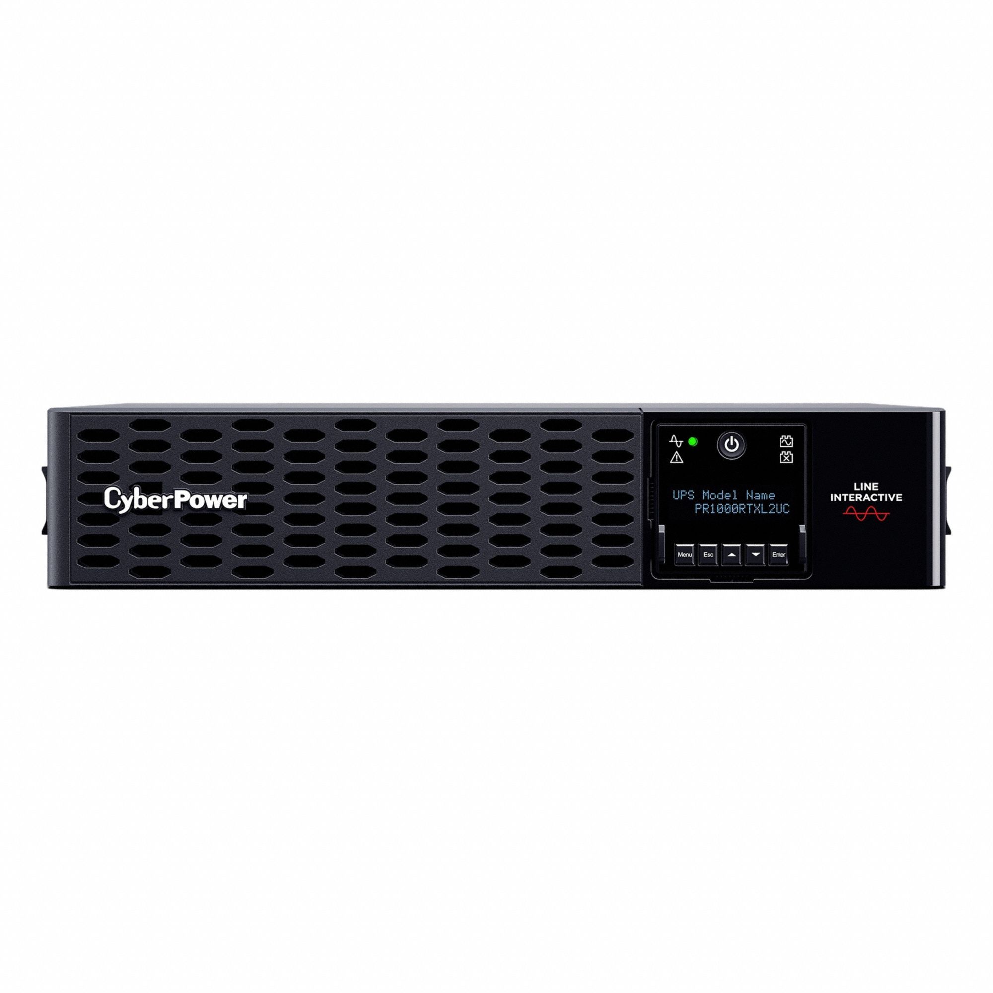 CYBER POWER, Single Phase, 1,000 VA Power Rating, UPS System - 832UV9 ...