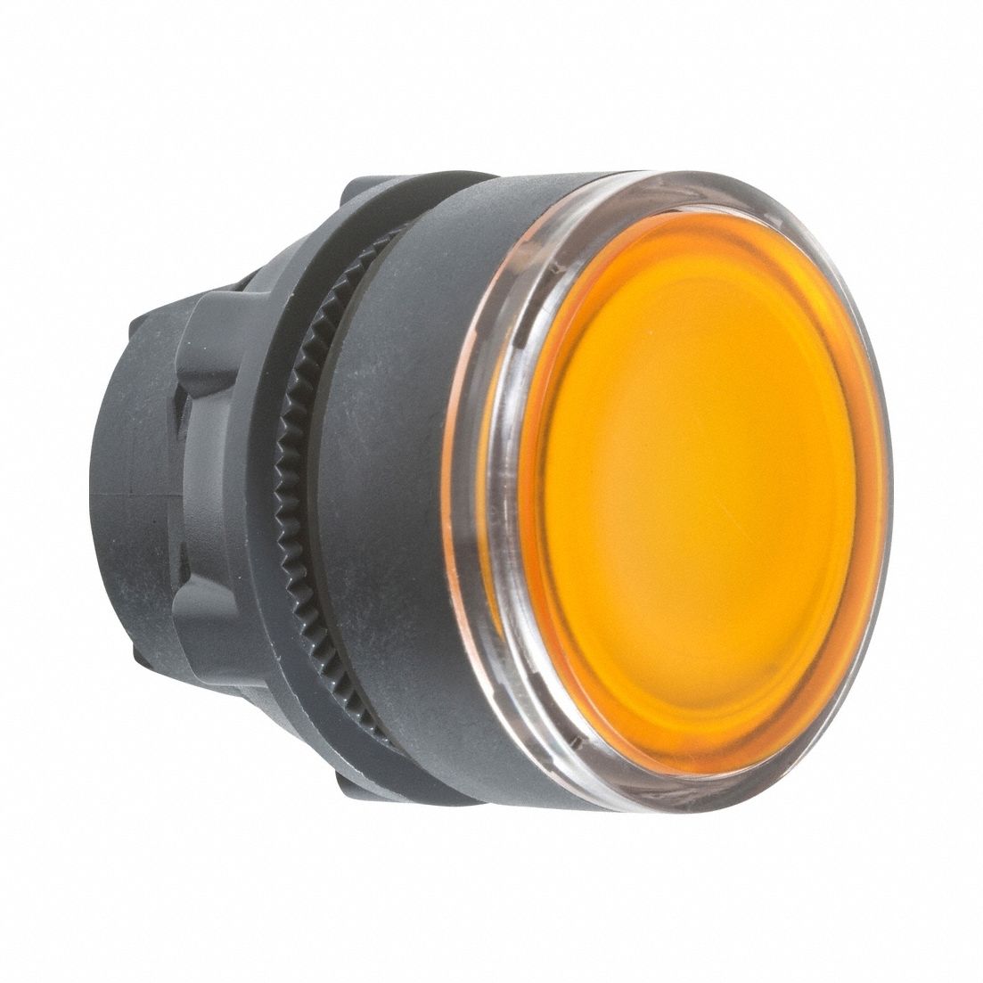 SCHNEIDER ELECTRIC, 22 mm Mounting Size, Non-Metallic, Flush Push ...