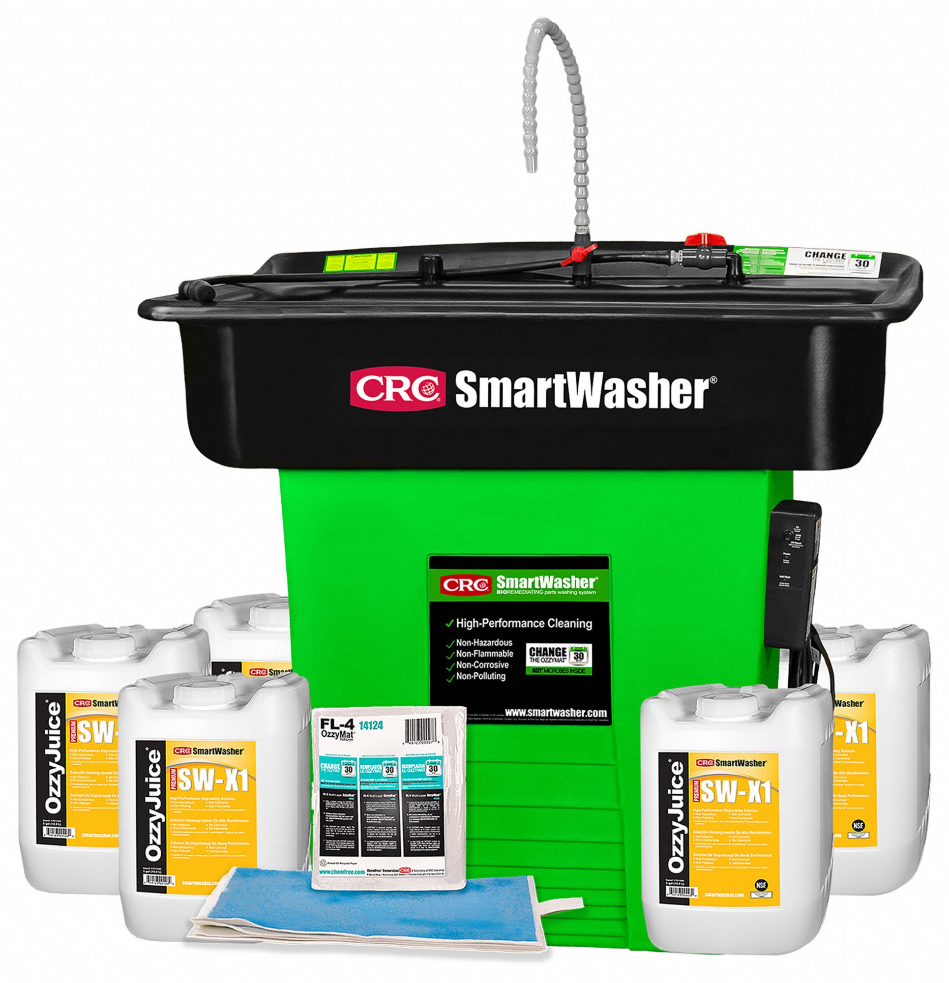 SMARTWASHER, For Water-Based (Microbial) Solution Base Type, Plastic ...